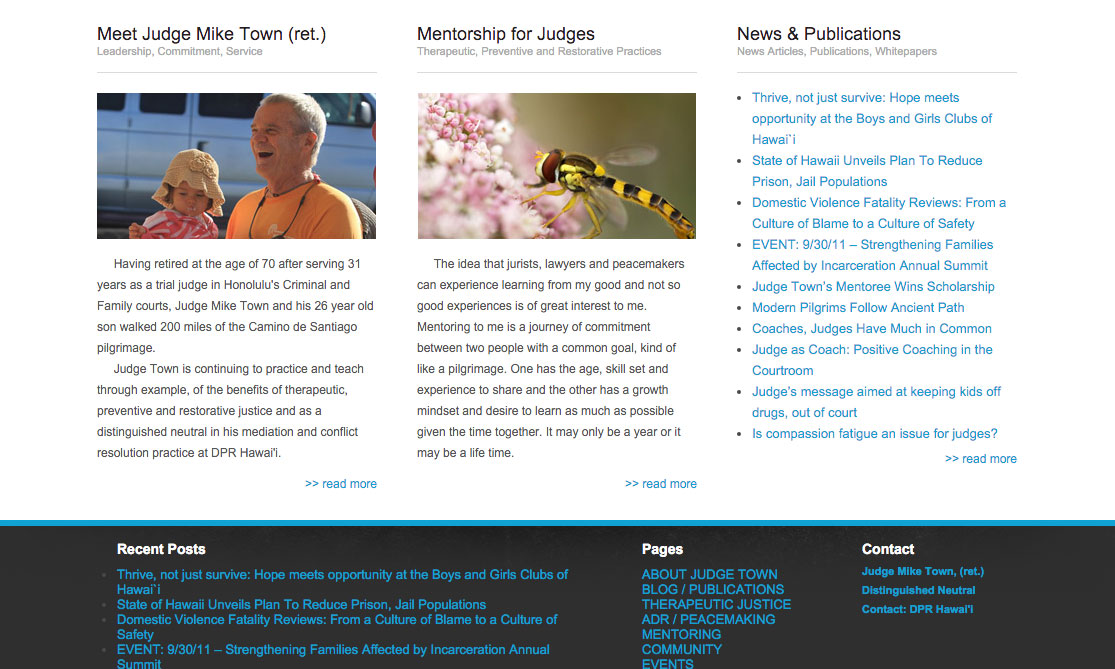 Hon. Michael Town | NC Legal Marketing