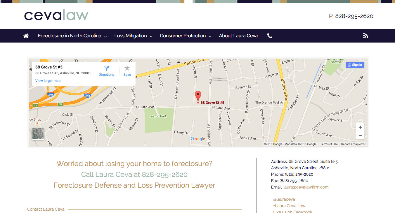 Ceva Law Firm | NC Legal Marketing